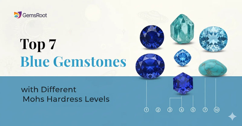 light blue gemstone
